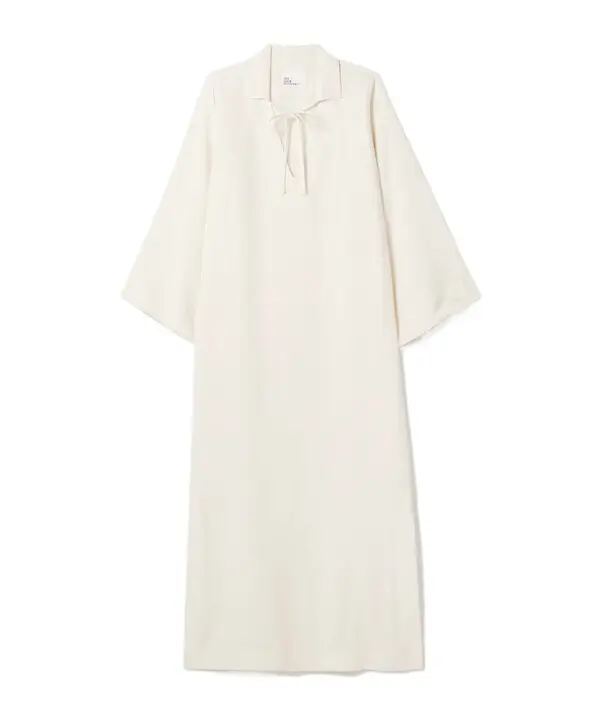 Lisa Marie Fernandez Beige Midi Dress