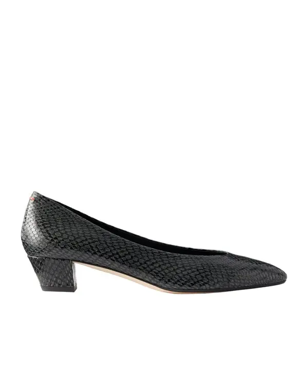 AeydĒ Almondtoe Highheeled Shoes - Black