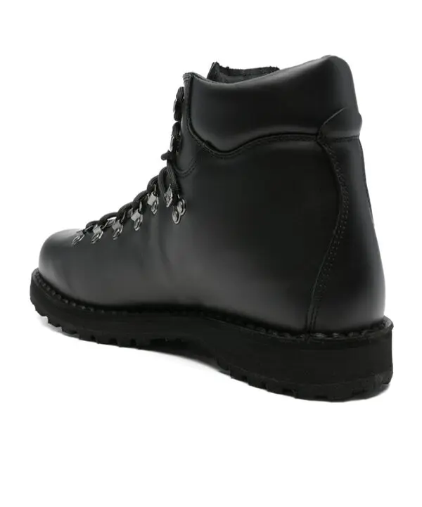 Diemme Lace-up Leather Boots - Black