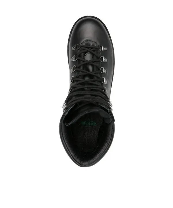 Diemme Lace-up Leather Boots - Black