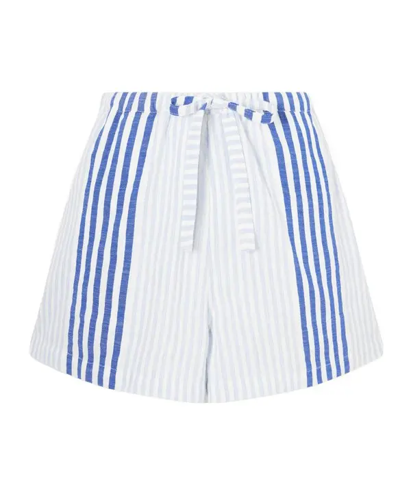 LEMLEM Minimal Striped Shorts