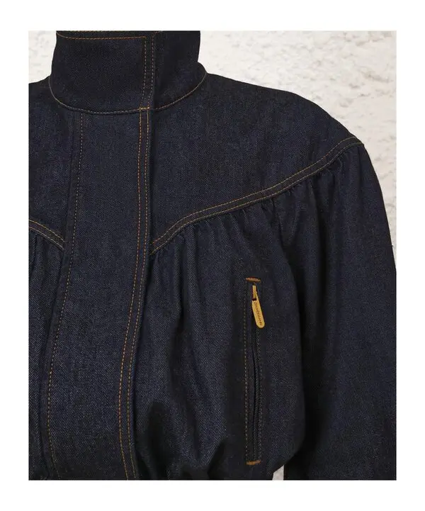 Zimmermann Denim Handkerchief Bomber