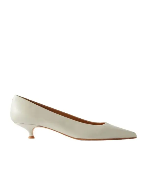 AeydĒ Leather Pumps - Nude