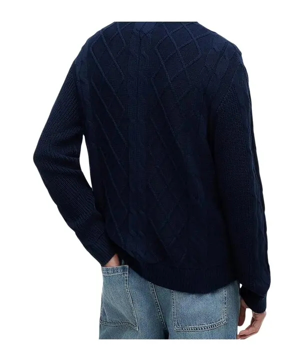 Tommy Hilfiger Tommy Flag Cable Knit Jumper