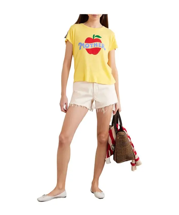MOTHER Vintage Fitted Tshirt