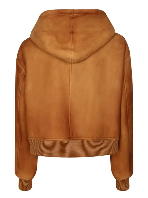 Prada Long-sleeve Hooded Casual Jacket