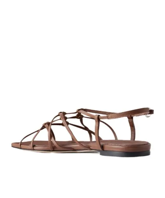 AeydĒ Woven Flat Sandals