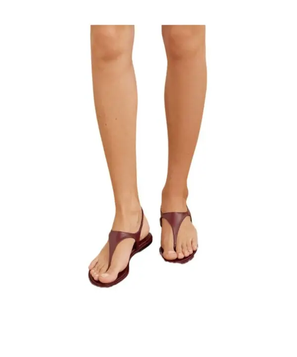 AeydĒ Leather Thong Sandals