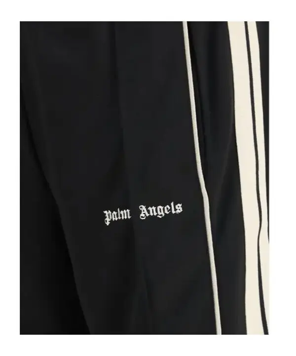 Palm Angels Logo Embroidered Track Pants