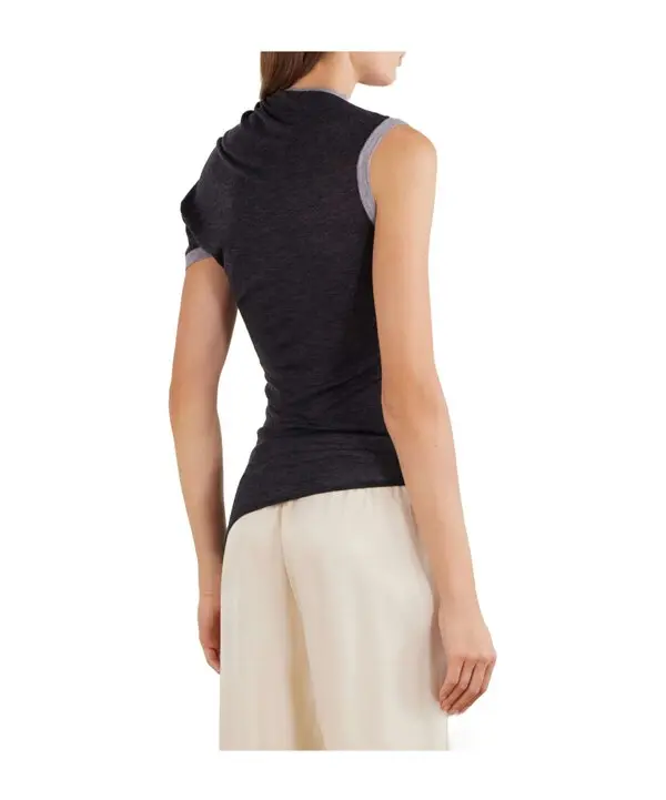 Sharon Wauchob Asymmetric Wool Tank