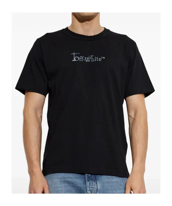 Off-White Logo-print Cotton T-shirt