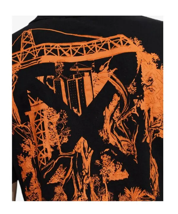 Off-White Logo-print Cotton T-shirt