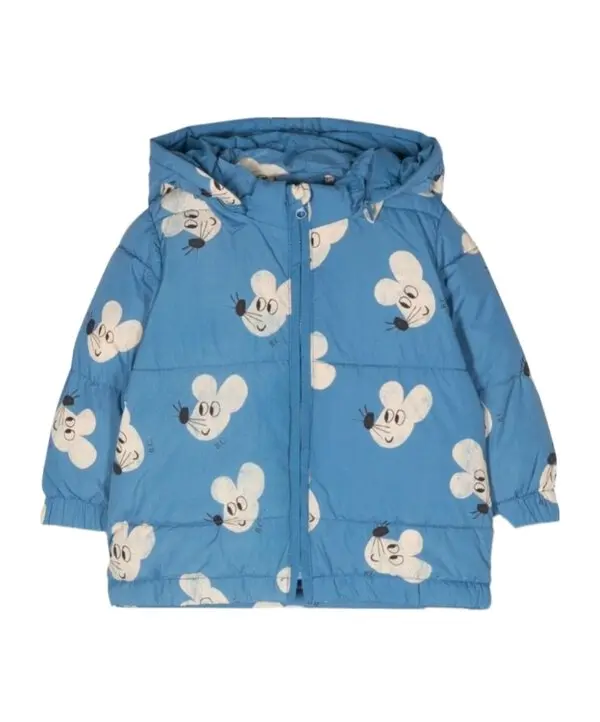 BOBO CHOSES Mouse Allover Hooded Jacket