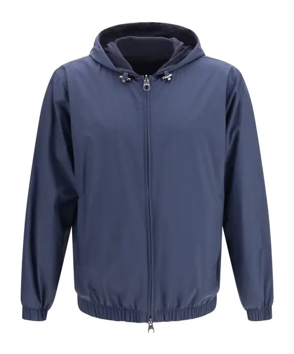 Loro Piana Bomber Jacket - Navy Blue