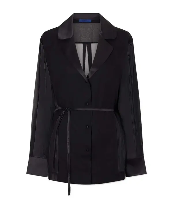 Sharon Wauchob Belted Silk Jacket