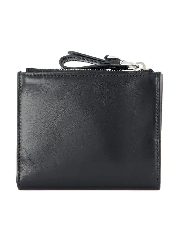 Miu Miu Small Logo-embossed Leather Wallet