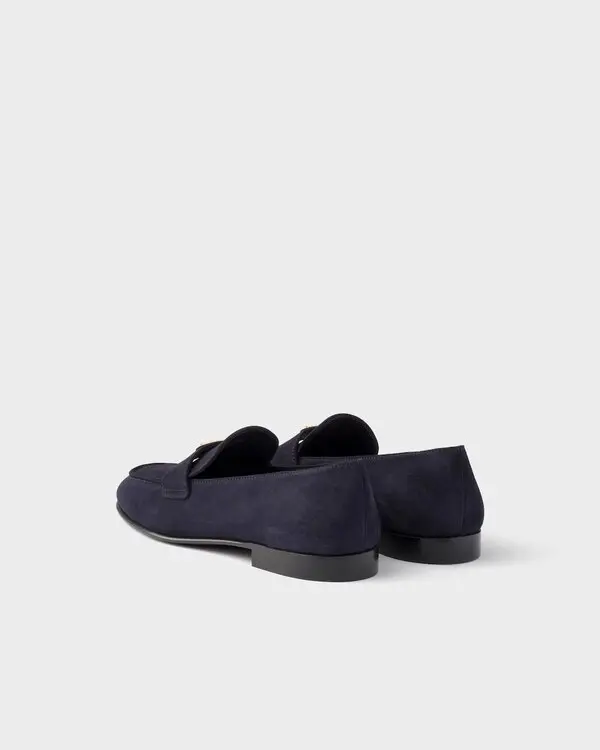 Prada Suede Loafers