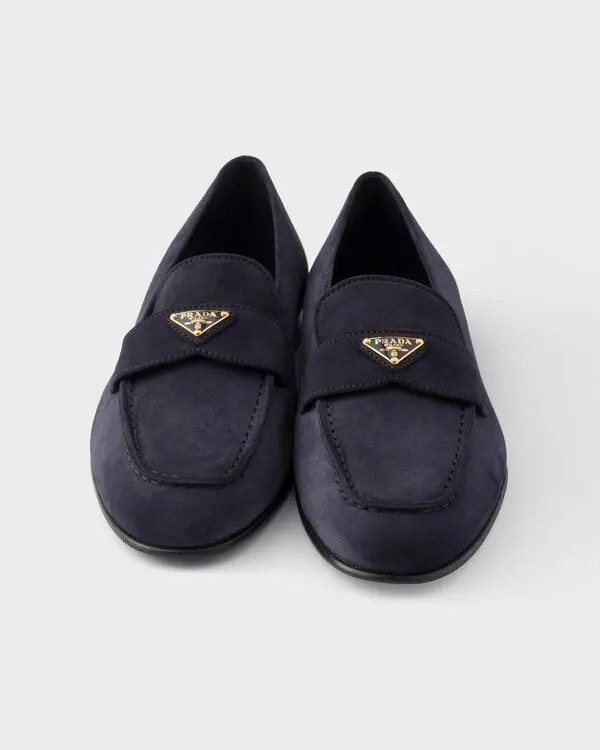 Prada Suede Loafers