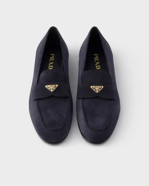 Prada Suede Loafers