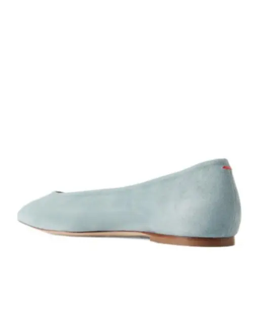 AeydĒ Suede Ballet Flats - Gray
