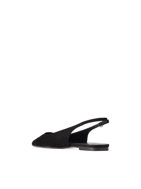 AeydĒ Pointedtoe Slingback Flat Shoes