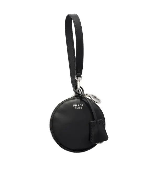 Prada Re-nylon And Leather Foldable Mini-bag