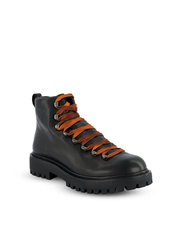 Prada Lace-up Ankle Boots