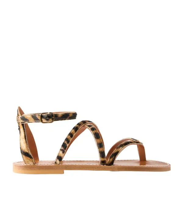 K.JACQUES Leopardprint Sandals