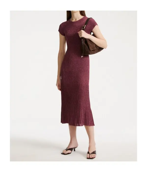 Marella Ribbed Knit Dress