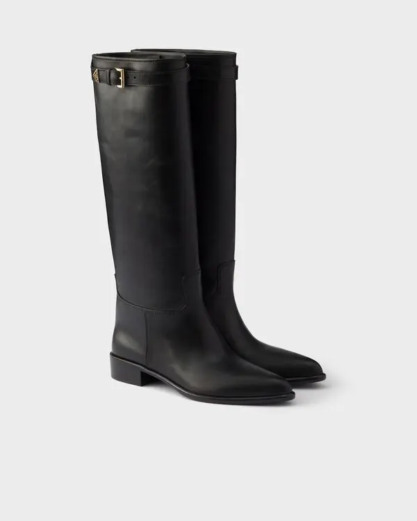 Prada Leather Boots