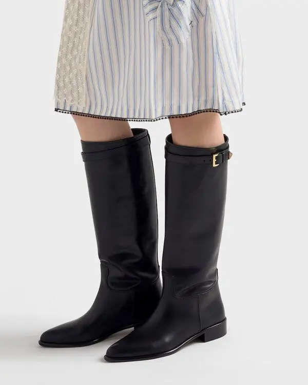 Prada Leather Boots