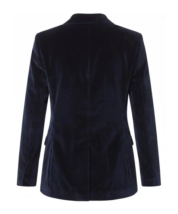 Tagliatore Paris Double-breasted Velvet Blazer