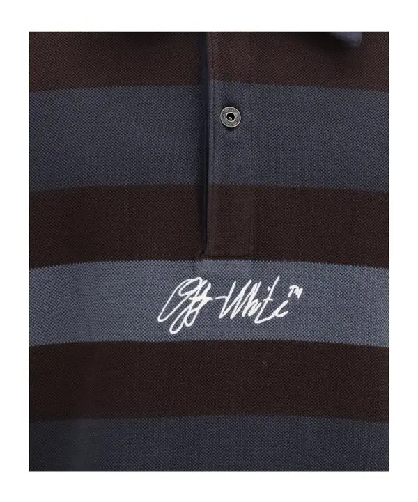 Off-White Stroke Ow Relax L/s Polo Shirt