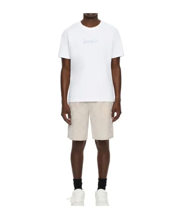 Off-White Logo Printed Crewneck T-shirt