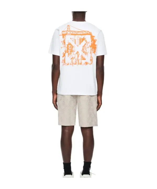 Off-White Logo Printed Crewneck T-shirt