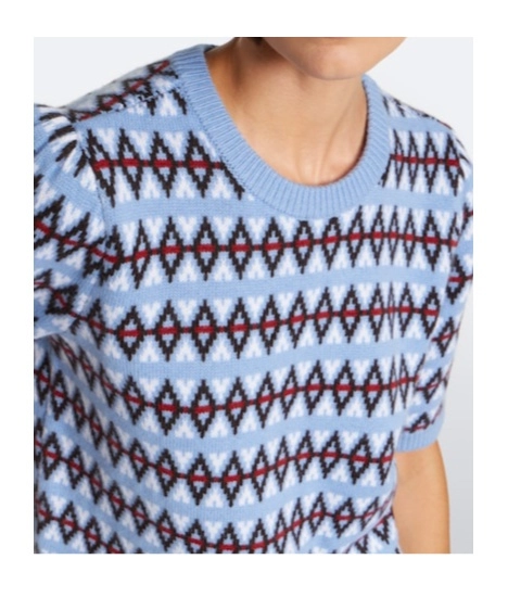 FRAME Jacquard Wool-cashmere Sweater