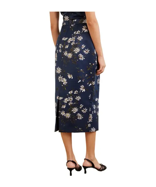 EMILIA WICKSTEAD Highwaisted Midi Dress