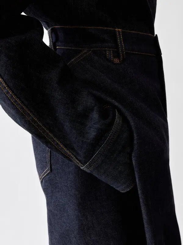Jacquemus Denim Skirt - Deep Navy Blue