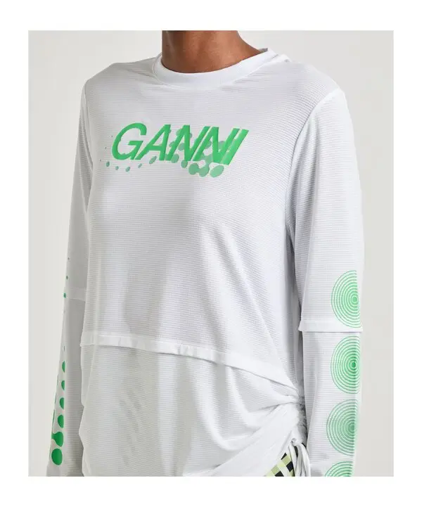 GANNI Printed T-shirt