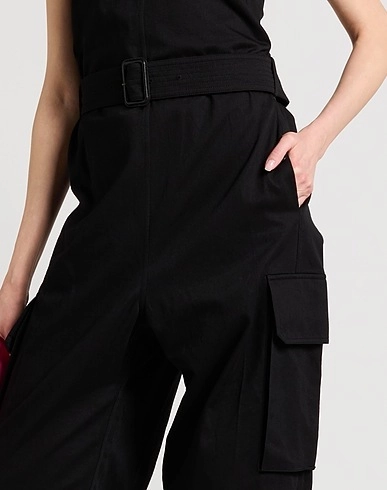 Saint Laurent Denim Sleeveless Jumpsuit