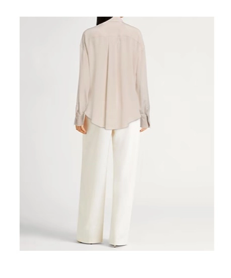 Brunello Cucinelli Silk Satin Shirt