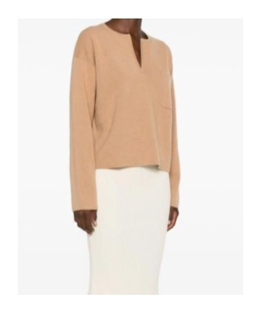 Max Mara Long-sleeve Knit Top - Nude
