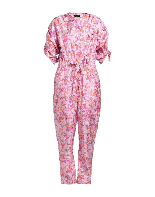 Isabel Marant Étoile Floral Print Jumpsuit - Pink