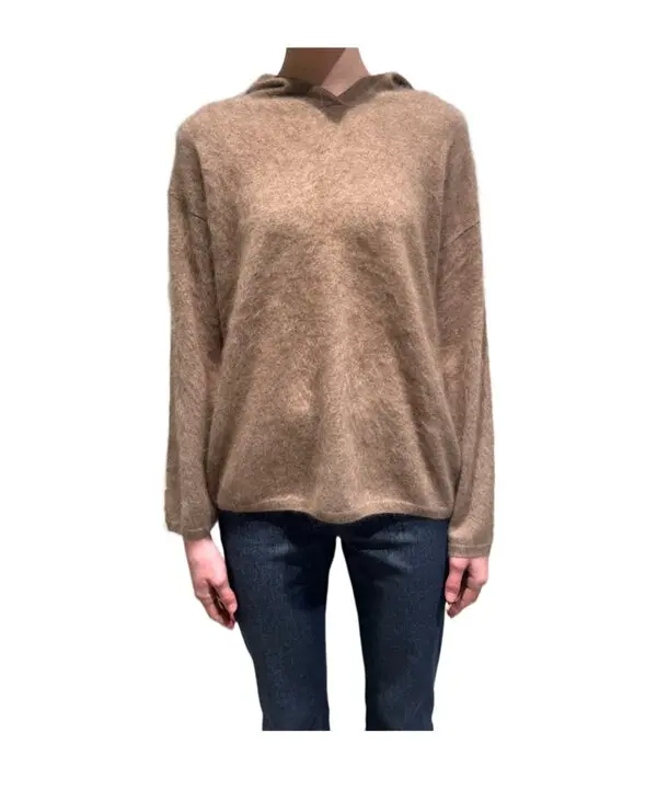 Max Mara Long-sleeved Hooded Knitwear