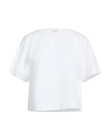 Brunello Cucinelli Simple T-shirt - White