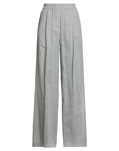 Brunello Cucinelli Solid Color Wide-leg Pants - Gray