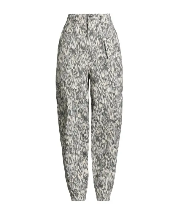 Isabel Marant Étoile Woven Scasual Trousers - Gray