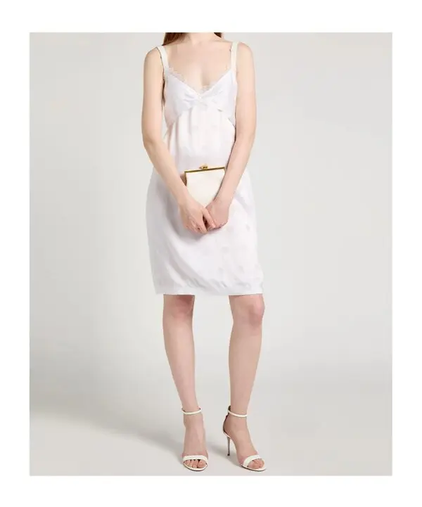 Burberry Deep V Neckline Dress