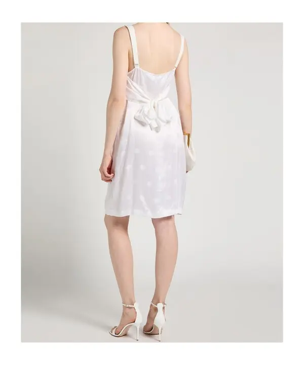 Burberry Deep V Neckline Dress