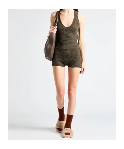 Max Mara Knitted Heavy-weight Playsuit
